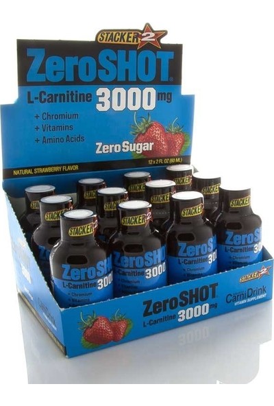 Zero Shot L-Carnitin 3000 Mg 60 ml 12 Shot Thermo Likit Karnitine Zero Shot L-Carnitin 3000 Mg 60 ml 12 Shot Thermo Likit Karnitine
