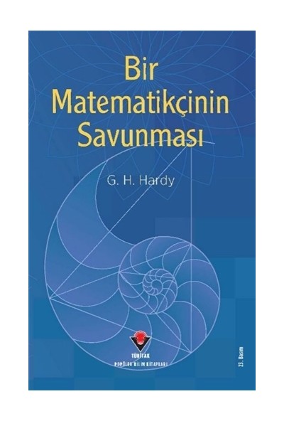 Bir Matematikçinin Savunması - G. H. Hardy