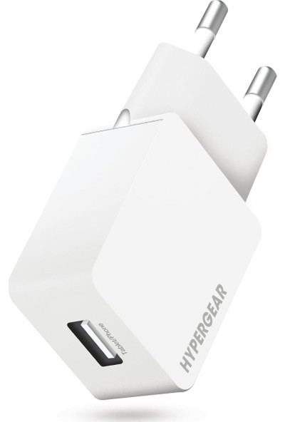 HyperGear Duvar Şarjı Tekli 2.1A - Beyaz HyperGear Duvar Şarjı Tekli 2.1A - Beyaz