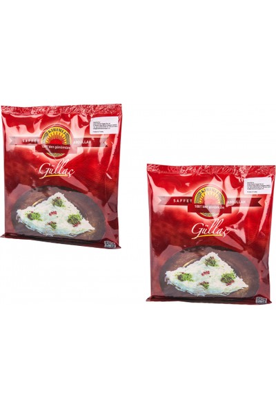 Saffet Abdullah Güllaç Mini Ambalaj 100 gr x 2 paket Saffet Abdullah Güllaç Mini Ambalaj 100 gr x 2 paket