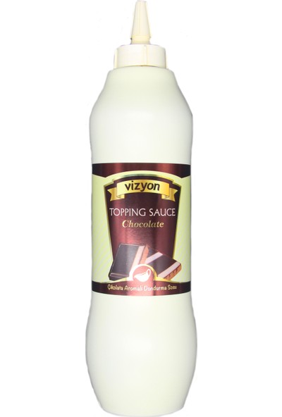 Vizyon Çikolata Aromalı Dondurma Sosu 1 kg Vizyon Çikolata Aromalı Dondurma Sosu 1 kg