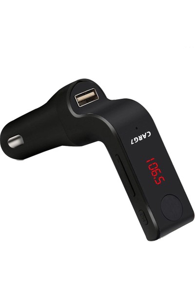 Auris Car G7 Bluetooth Araç Kiti Fm Transmitter Siyah Auris Car G7 Bluetooth Araç Kiti Fm Transmitter Siyah