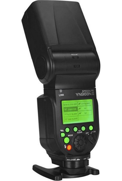 Yongnuo Yn 968 N II Nikon Uyumlu Dahili Ledli Hss Ttl Flaş Yongnuo Yn 968 N II Nikon Uyumlu Dahili Ledli Hss Ttl Flaş