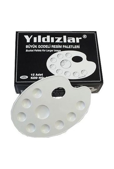 Yıldızlar Büyük Godeli Palet 26 cm