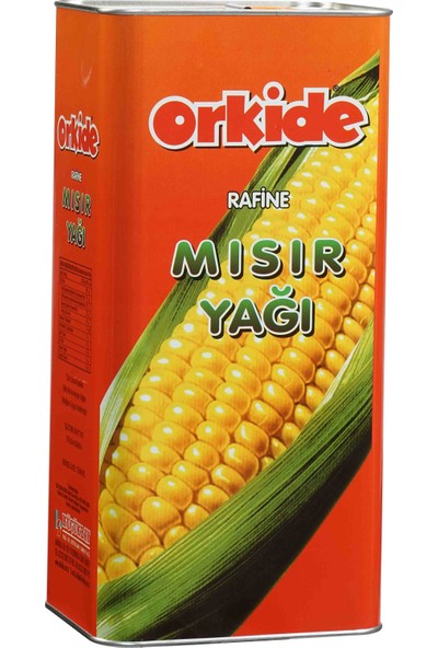 Orkide Teneke Mısır Yağı 5 lt Orkide Teneke Mısır Yağı 5 lt