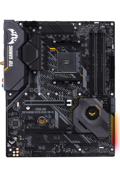 Asus TUF Gaming X570-Plus (Wi-fi) Amd X570 DDR4 4400 MHz (OC) Am4 Wifi + Bt Atx Anakart Asus TUF Gaming X570-Plus (Wi-fi) Amd X570 DDR4 4400 MHz (OC) Am4 Wifi + Bt Atx Anakart