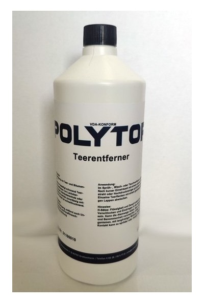 Polytop Tar Remover Zift Katran Sökücü 1 lt
