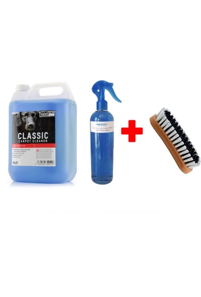 Valet Pro Classic Carpet Cleaner Koltuk Temizleme 500 ml (Bölünmüş Ürün) + Upcare Temizleme Fırçası Valet Pro Classic Carpet Cleaner Koltuk Temizleme 500 ml (Bölünmüş Ürün) + Upcare Temizleme Fırçası