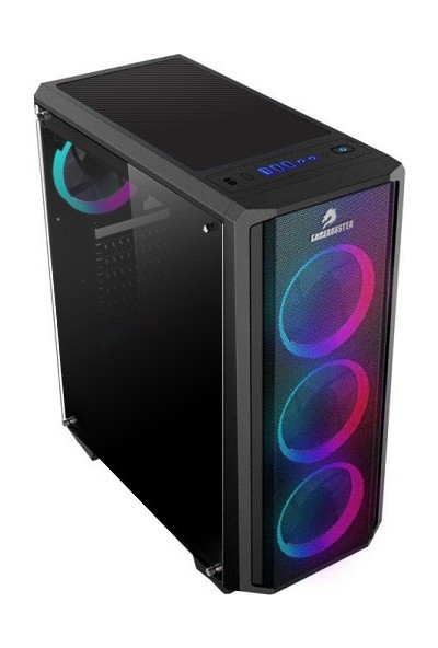 Gamebooster GB-G3030B USB 3.0 Atx Mesh Sıngle Rıng Raınbow Fan Siyah Kasa (Psu Yok) Gamebooster GB-G3030B USB 3.0 Atx Mesh Sıngle Rıng Raınbow Fan Siyah Kasa (Psu Yok)