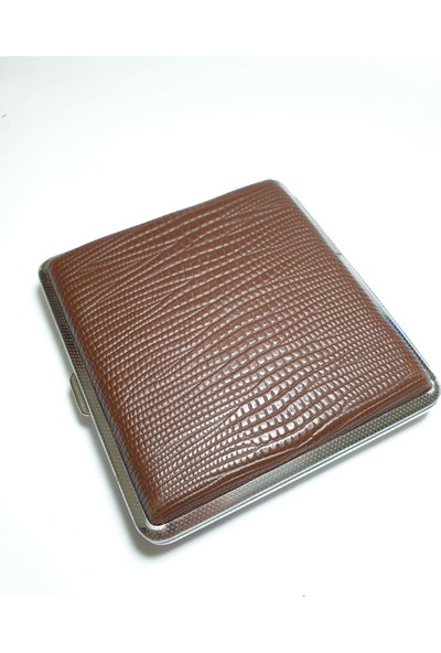 Fuji Şık Desenli Deri Kaplama Sigara Kutusu Tabaka