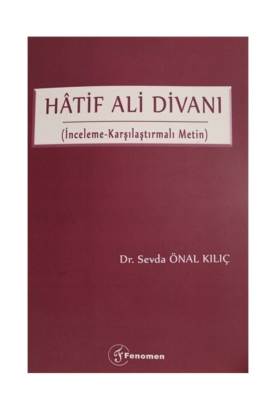 Hatif Ali Divanı Hatif Ali Divanı