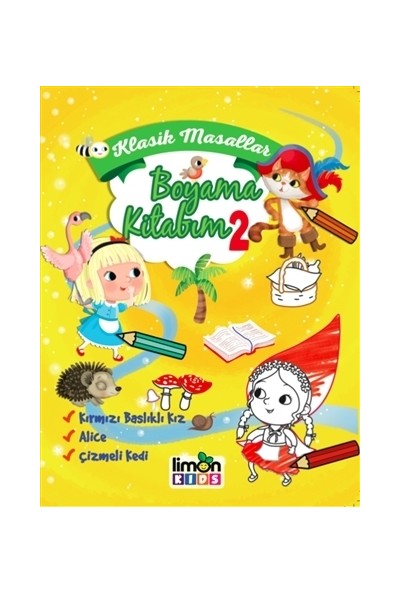 Klasik Masallar Boyama Kitabım 2 Klasik Masallar Boyama Kitabım 2