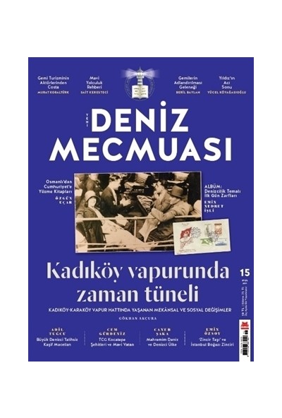 Yeni Deniz Mecmuası Sayı: 15 Eylül 2019 Yeni Deniz Mecmuası Sayı: 15 Eylül 2019