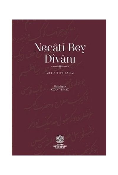 Necati Bey Divanı (2 Cilt Takım) Necati Bey Divanı (2 Cilt Takım)