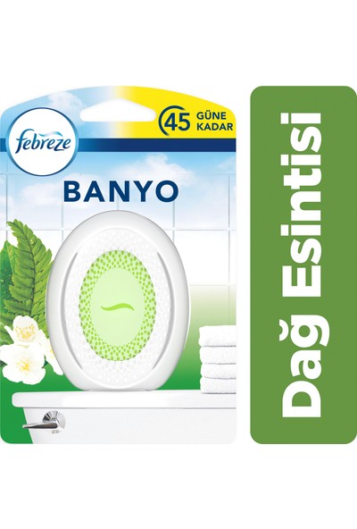 Febreze Hava Ferahlatıcı Banyo Oda Kokusu Dağ Esintisi Febreze Hava Ferahlatıcı Banyo Oda Kokusu Dağ Esintisi