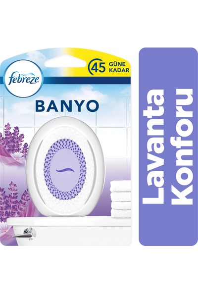 Febreze Hava Ferahlatıcı Banyo Oda Kokusu Lavanta Febreze Hava Ferahlatıcı Banyo Oda Kokusu Lavanta