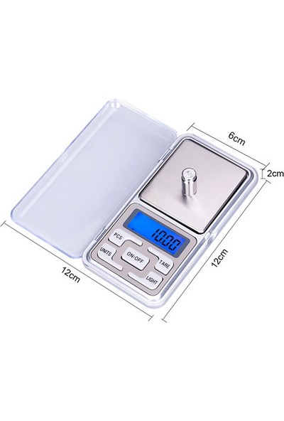 Gomax Dijital Hassas Mini Cep Terazisi Tartısı 500 gr /0,1GR Gomax Dijital Hassas Mini Cep Terazisi Tartısı 500 gr /0,1GR