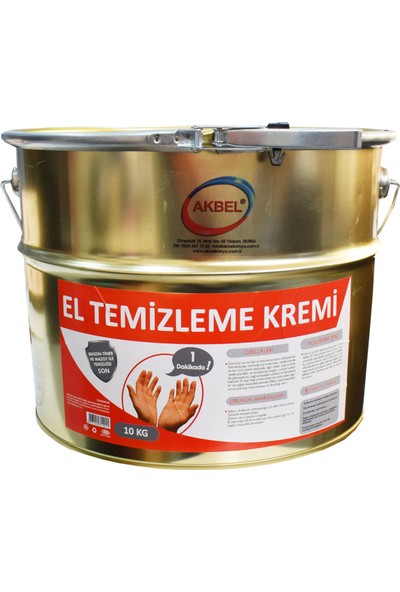 Akbel El Temizleme Kremi 10 kg