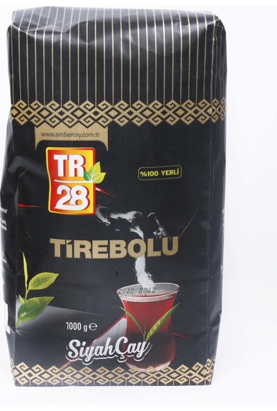 Amber Tr 28 Eynesil Amber 1000 Gr Siyah Çay