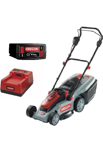 Oregon LM300 Şarjlı Çim Biçme Makinası 4,0AH + C750