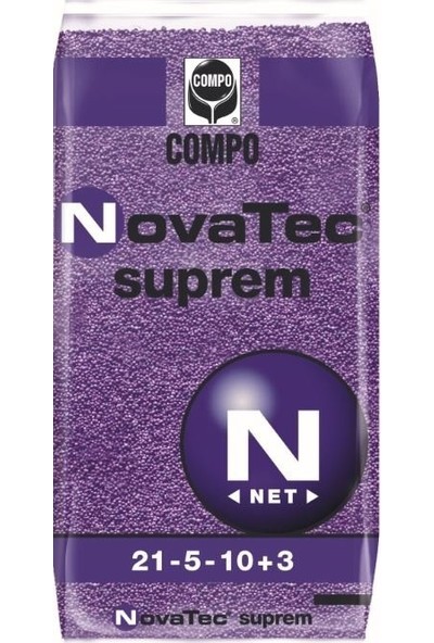 Novatec Suprem Sebze Çim Meyve Gübresi 21-5-10(+3mgo)+Me