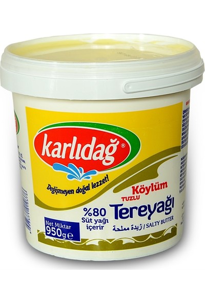 Karlıdağ Köylüm Tuzlu Tereyağı Karlıdağ Köylüm Tuzlu Tereyağı
