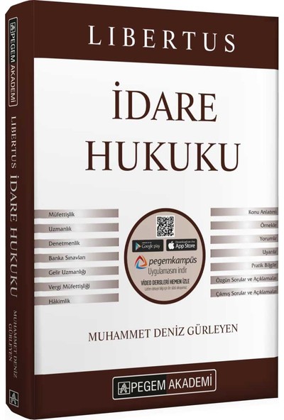 Pegem Akademi KPSS Libertus İdare Hukuku Konu Anlatımlı