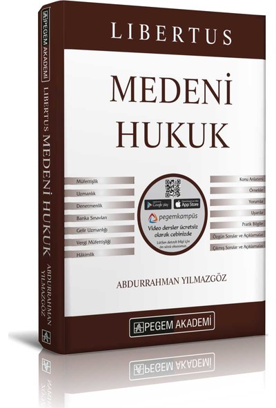 Pegem Akademi KPSS Libertus Medeni Hukuk Konu Anlatımlı