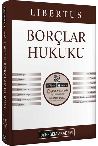 Pegem Akademi KPSS Libertus Borçlar Hukuku Konu Anlatımlı Pegem Akademi KPSS Libertus Borçlar Hukuku Konu Anlatımlı