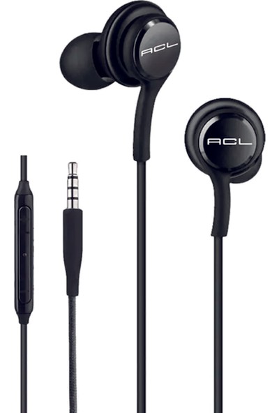 Acl Shasha Series™ Mikrofonlu Kulakiçi Kulaklık - Siyah