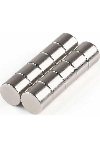 Dünya Magnet Neodyum Mıknatıs Silindir 8 x 5 mm 10'lu Paket Dünya Magnet Neodyum Mıknatıs Silindir 8 x 5 mm 10'lu Paket