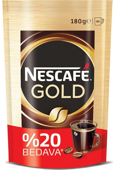 Nescafé Gold Çözünebilir Kahve 150 gr Ekopaket Nescafé Gold Çözünebilir Kahve 150 gr Ekopaket