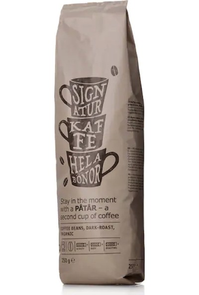 Patar Organik Kahve Çekirdeği 250 gr