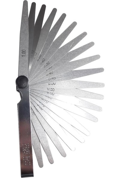 Blatt Sentil - Filler Çakısı 0.05-1.0mm 20 Yaprak 100MM Boy Blatt Sentil - Filler Çakısı 0.05-1.0mm 20 Yaprak 100MM Boy