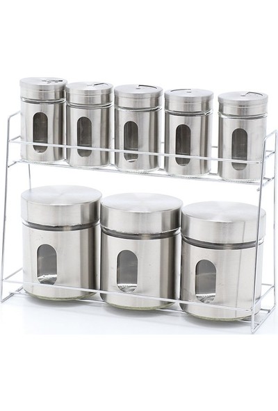 Perotti TW-TK8P Metal Silva Baharatlık 8' li