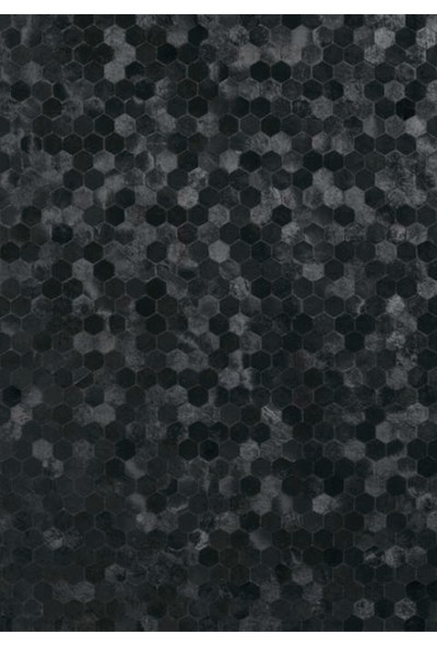 Tappeto Naturel Deri Halı Siyah Altıgen 80 x 150 cm Tappeto Naturel Deri Halı Siyah Altıgen 80 x 150 cm