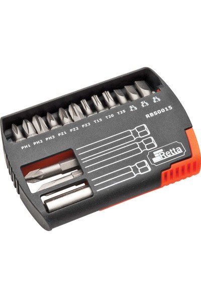 Retta RBS0015 Bits Set 15'li