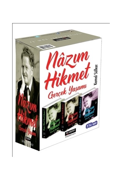 Nazım Hikmet - Gerçek Yaşamı (3 Kitap Takım) Nazım Hikmet - Gerçek Yaşamı (3 Kitap Takım)