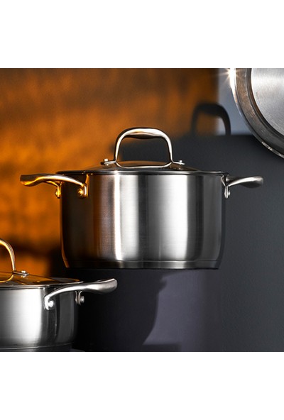 Karaca Power Steel Pro Tottori 20 cm Tencere 2,90 lt