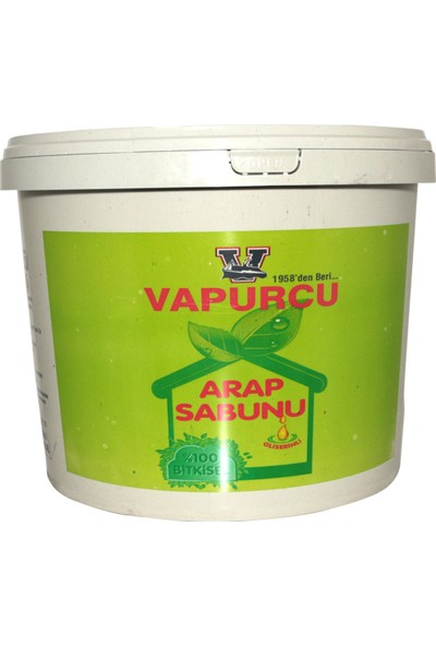 Vapurcu Arap Sabunu 15 kg Vapurcu Arap Sabunu 15 kg