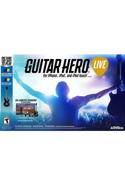 Activision Guitar Hero Live Ios Gitar Apple iPhone iPad Ipod Touch Gitar Activision Guitar Hero Live Ios Gitar Apple iPhone iPad Ipod Touch Gitar