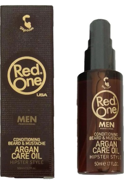Red One Argan Sakal - Bıyık Bakım Yağ 50 ml