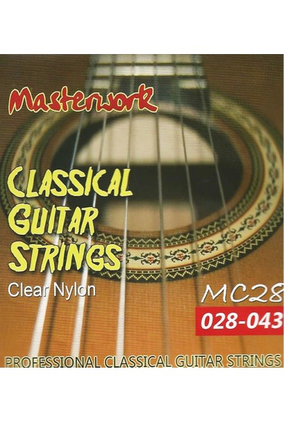 Masterwork Klasik Gitar Takım Teli Masterwork Klasik Gitar Takım Teli