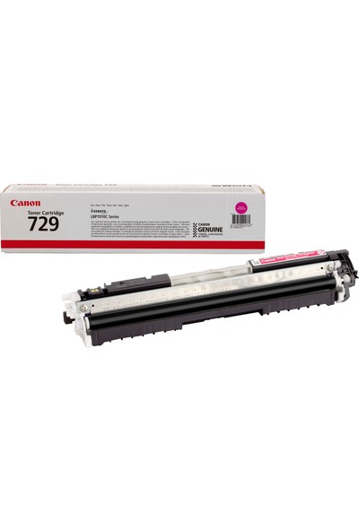 CANON Crg-729 Kırmızı Toner CANON Crg-729 Kırmızı Toner