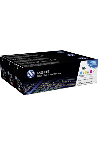 HP 125A Cb541 Cf373Am 3 Renkli Eko Paket