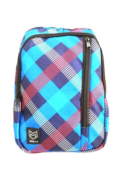 Mikro MB-325 Okul Sırt Çantası Mavi