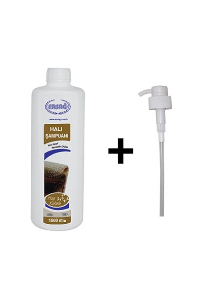Ersağ Halı Şampuanı 1.000 ml Pompalı