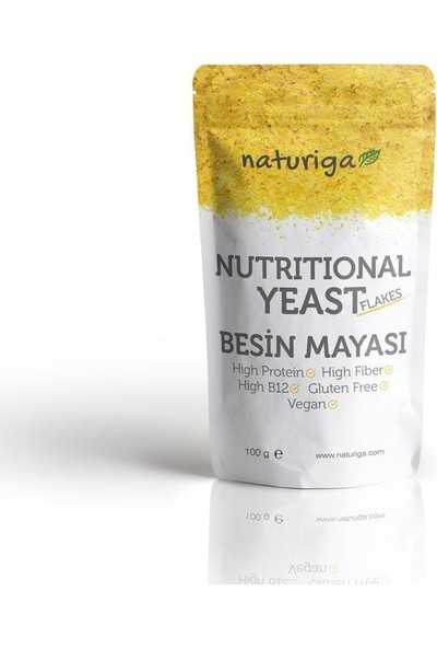 Naturiga Nutritional Yeast (Besin Mayası) 100 gr