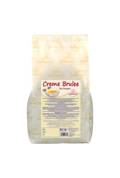 Ovalette Katsan Creme Brulle Toz Karışımı 1 kg