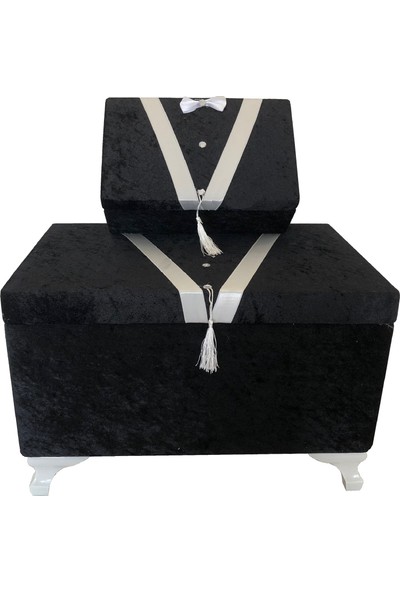 Duru Çeyiz Sandıkları Damat Çeyiz Sandığı Siyah Duru Çeyiz Sandıkları Damat Çeyiz Sandığı Siyah